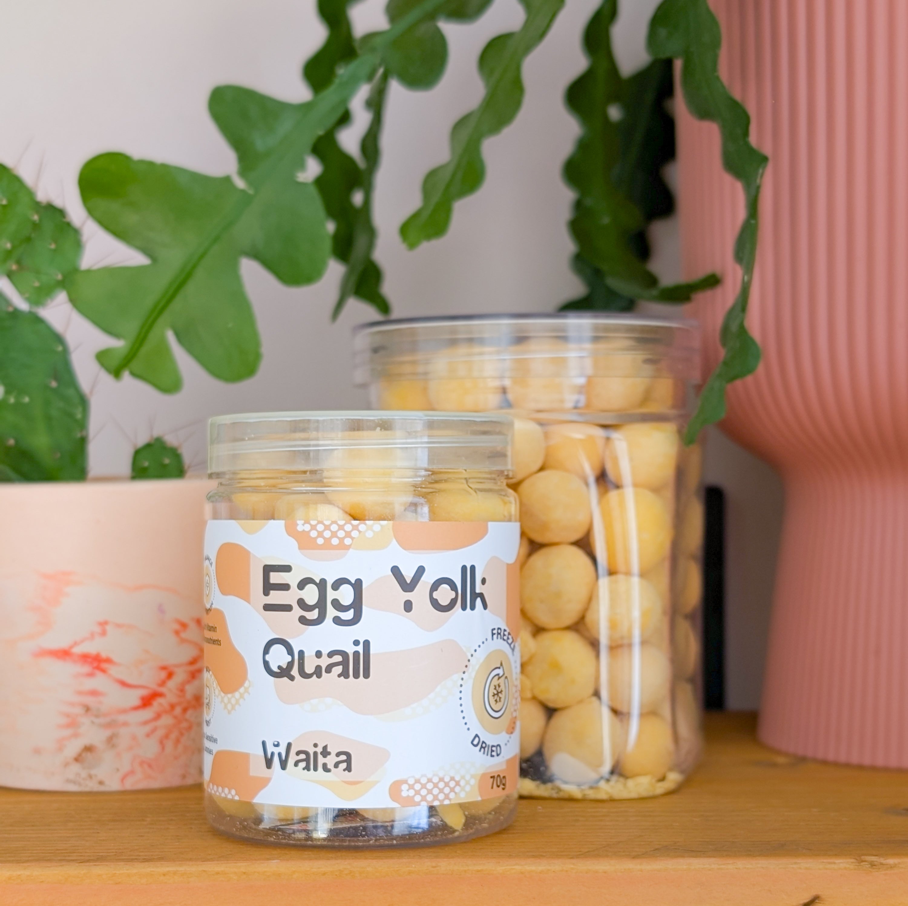 Waita Freeze-Dried Quail Egg Yolk | Two Sizes – The Spoilt Doggo