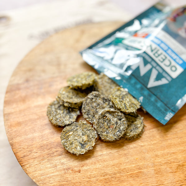 Anco Oceans+ Atlantic Cod Coins with Pumpkin – The Spoilt Doggo