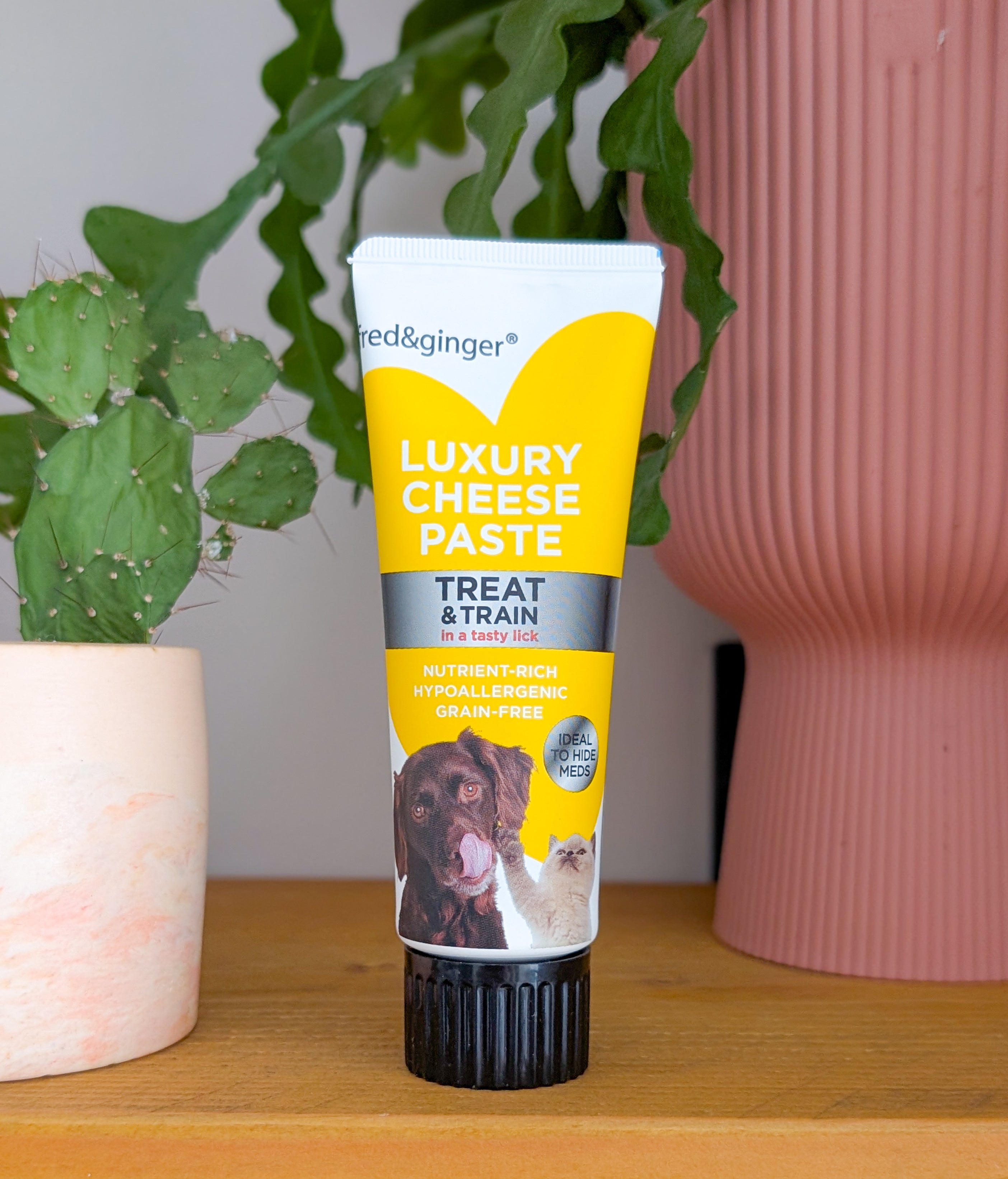 Fred & Ginger Luxury Cheese Paste For Dogs & Cats – The Spoilt Doggo